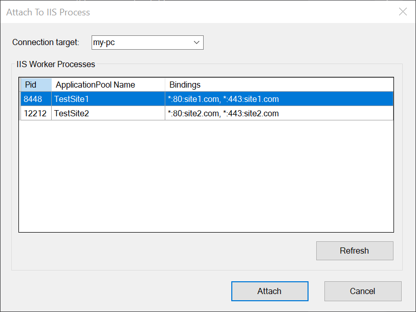Attach To IIS Process Visual Studio Marketplace